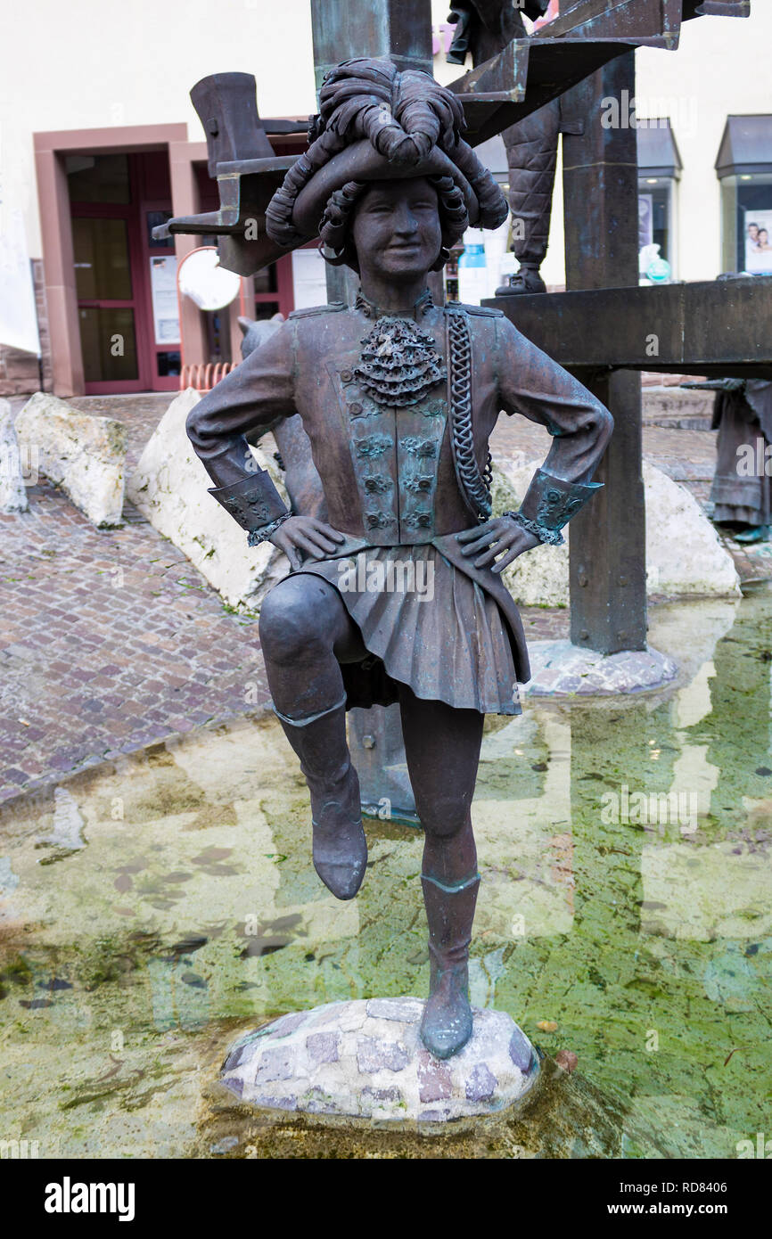 Weil Der Stadt, Germany, Jan 14, 2019: Johannes Kepler's Motherland Old ...