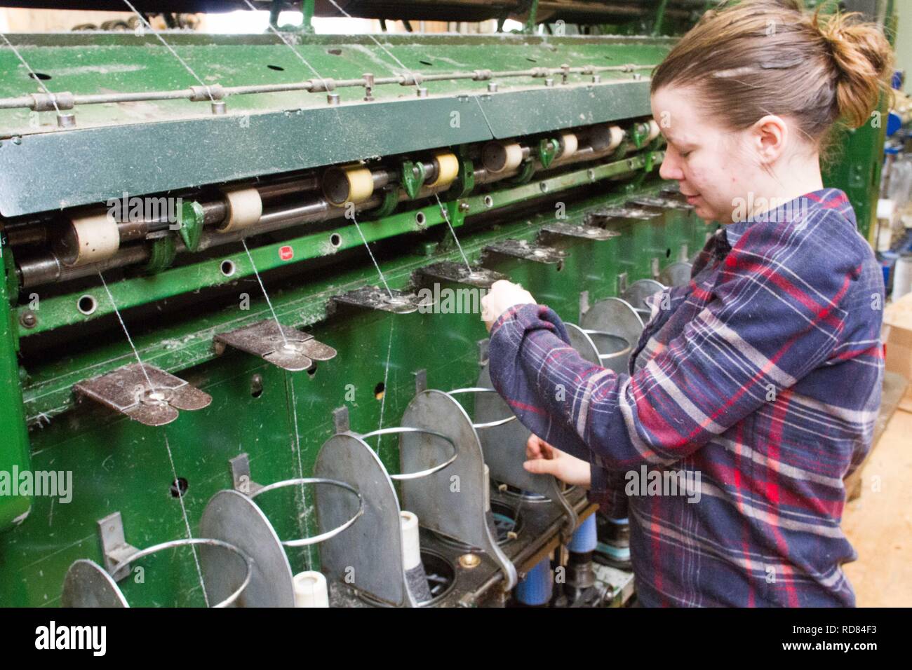 Machir produced wool hi-res stock photography and images - Alamy