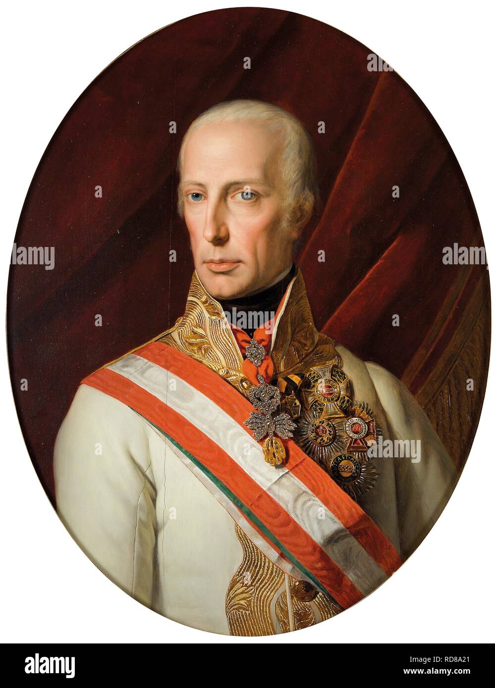 Portrait of Holy Roman Emperor Francis II (1768-1835). Museum: PRIVATE ...