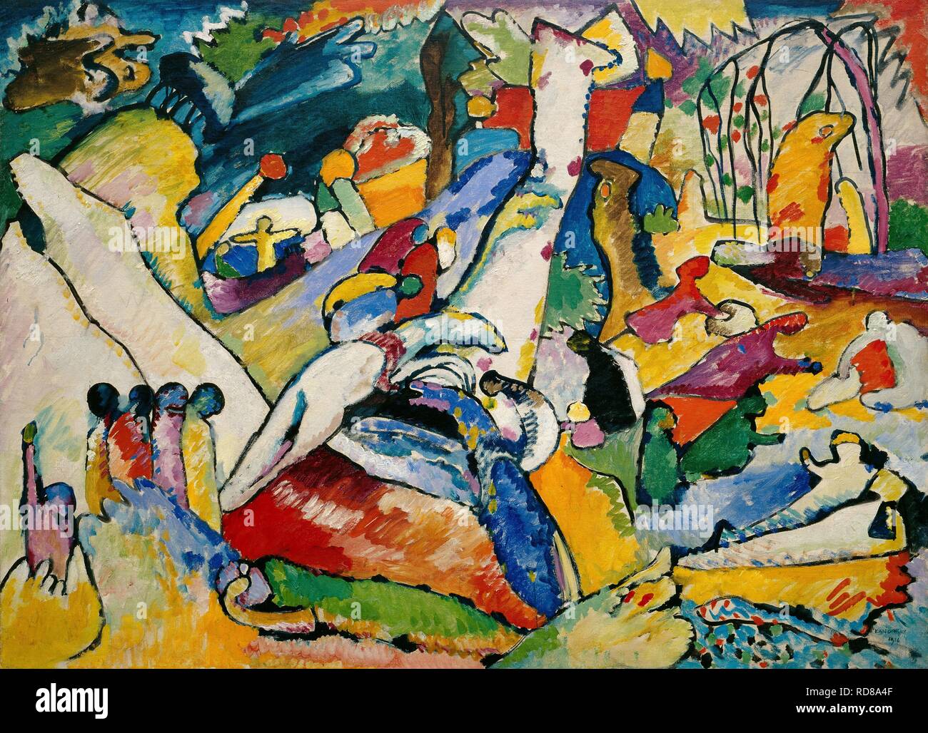 Kandinsky composition ii hi-res stock photography and images - Alamy
