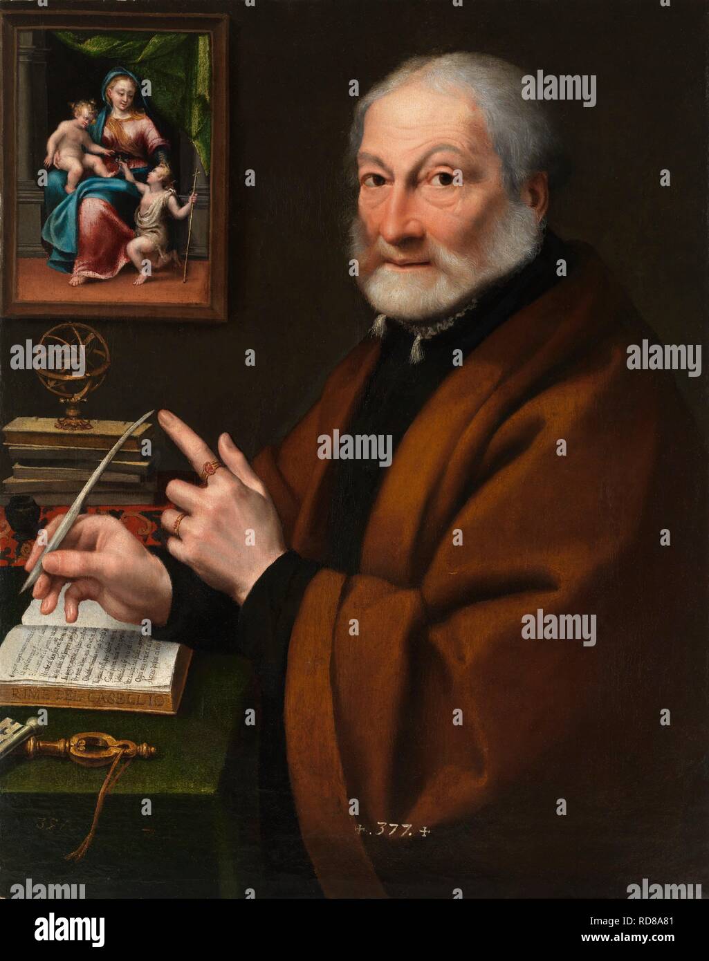 Portrait of the poet and medallist Giovanni Battista Caselli. Museum ...