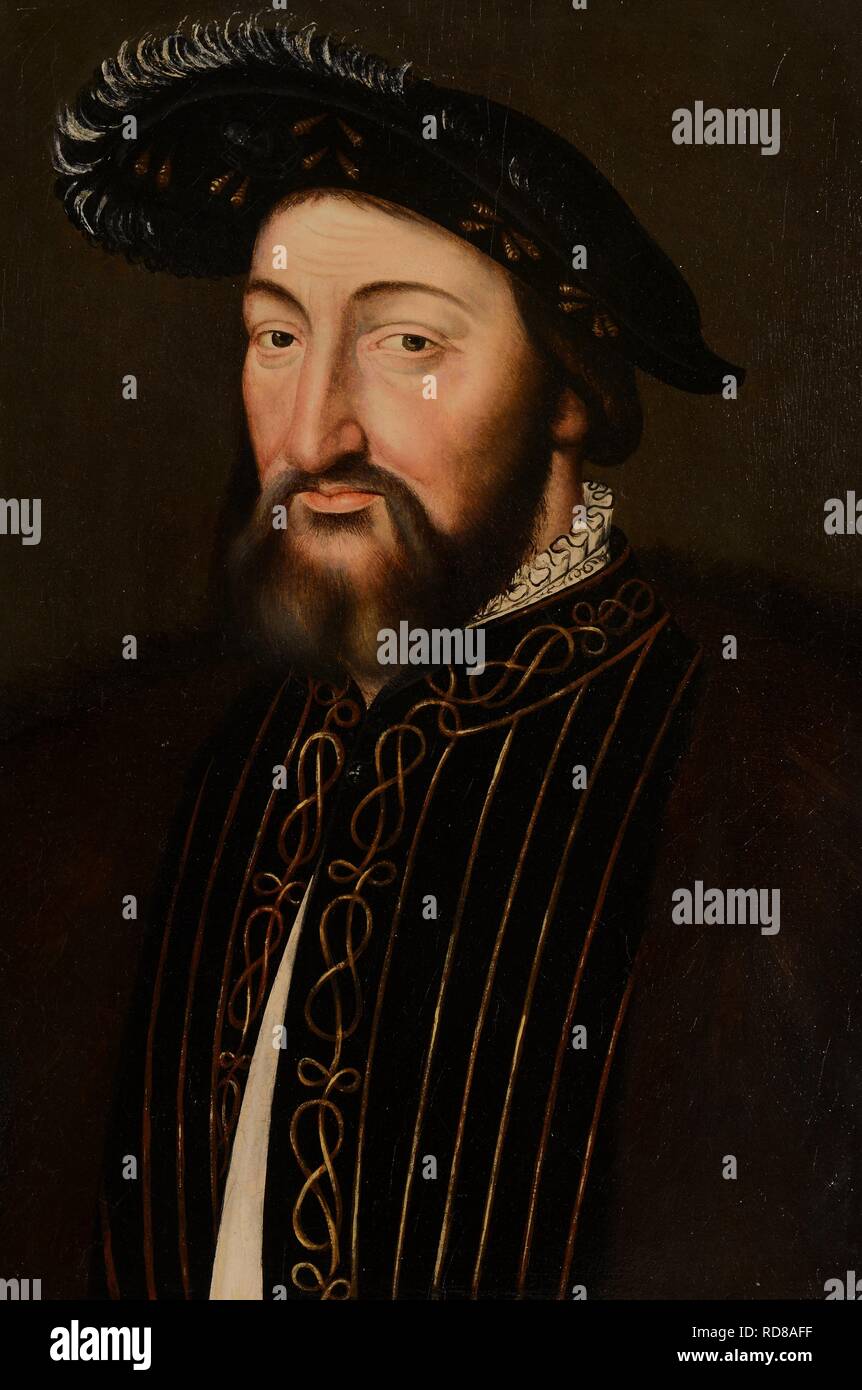 Portrait of Francis I (1494-1547), King of France, Duke of Brittany ...