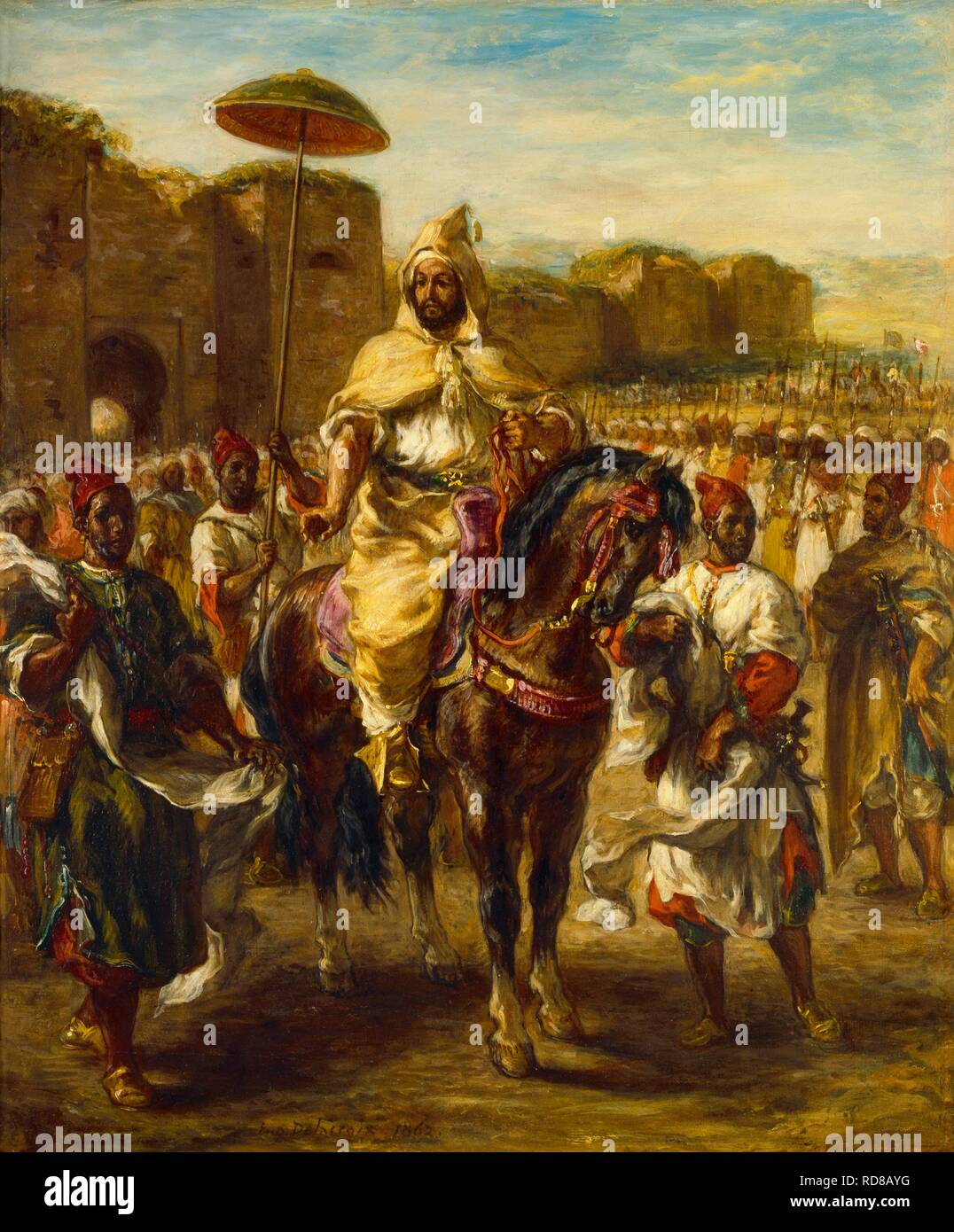 Sultan Moulay Abd al-Rahman. Museum: Foundation E. G. Bührle Collection ...