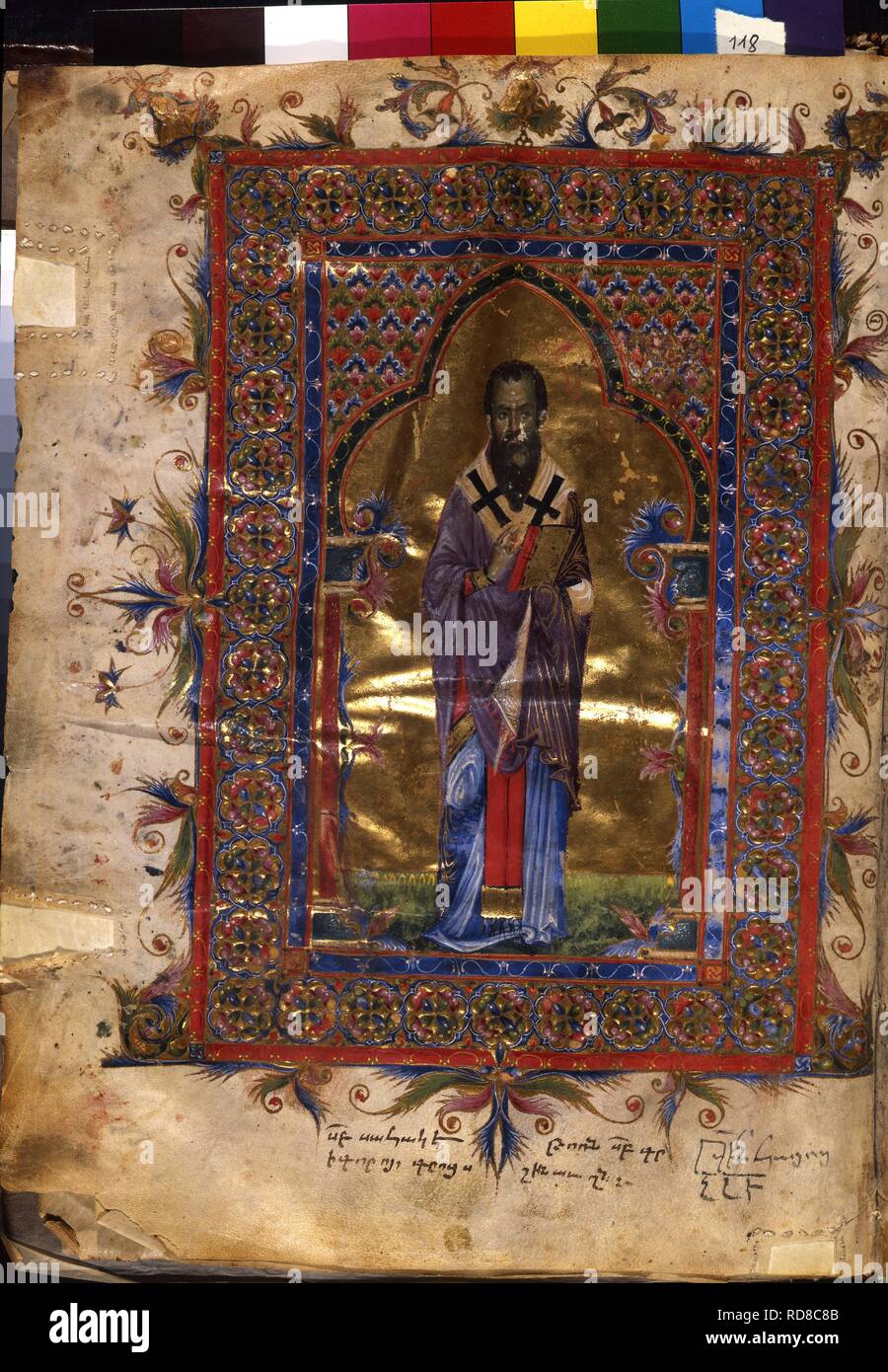 Illuminated Manuscripts Monk High Resolution Stock Photography and ...