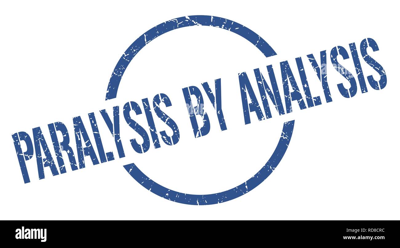Paralysis by analysis Stock Vector Images - Alamy