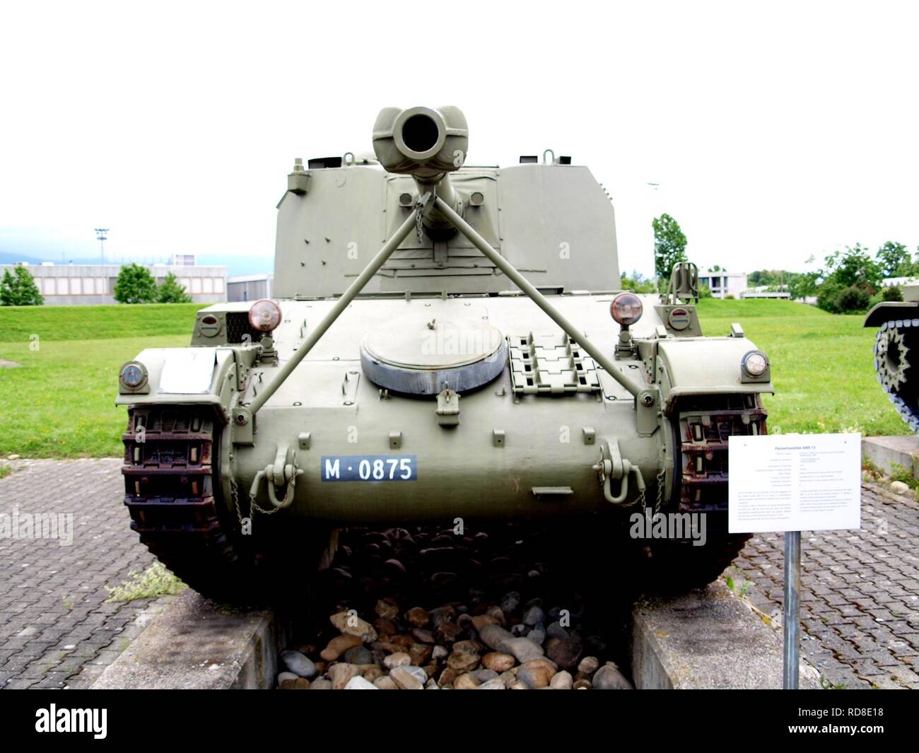 AMX 105mm Mk 62 Self-Propelled Howitzer pic03-1 Stock Photo - Alamy