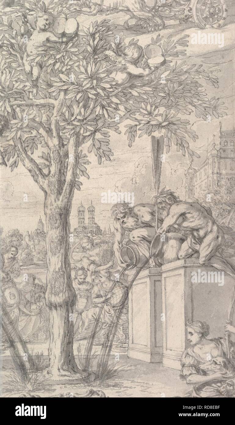 An Allegory of the Union of the House of Orange and the Wittelsbach ...