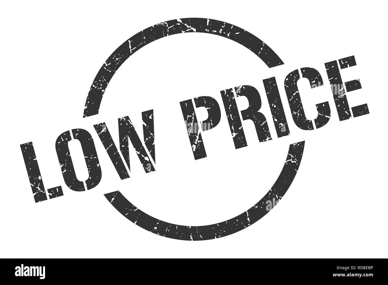 Low price stamp Black and White Stock Photos & Images - Alamy