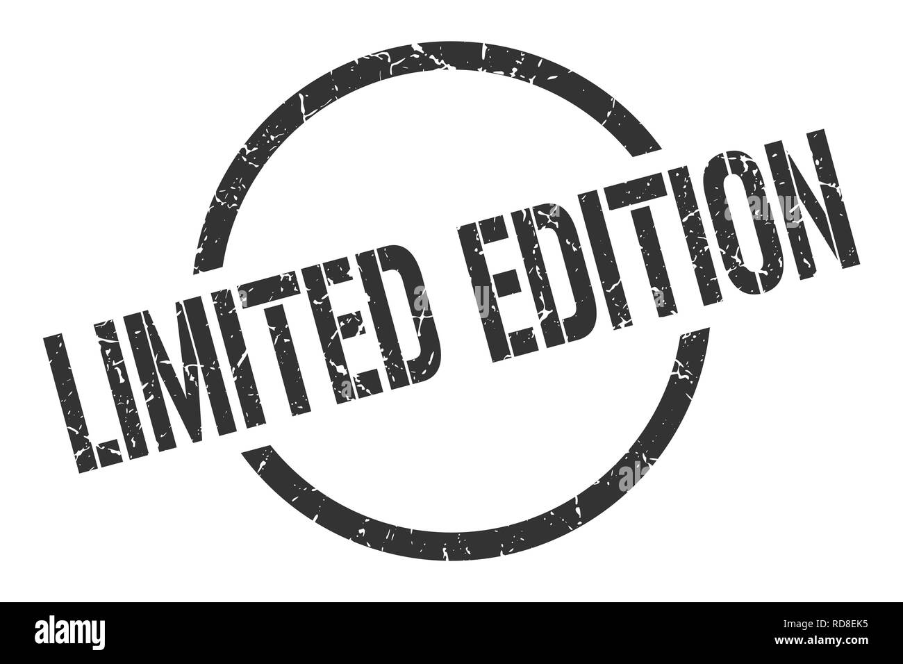 limited edition black round stamp Stock Vector Image & Art - Alamy