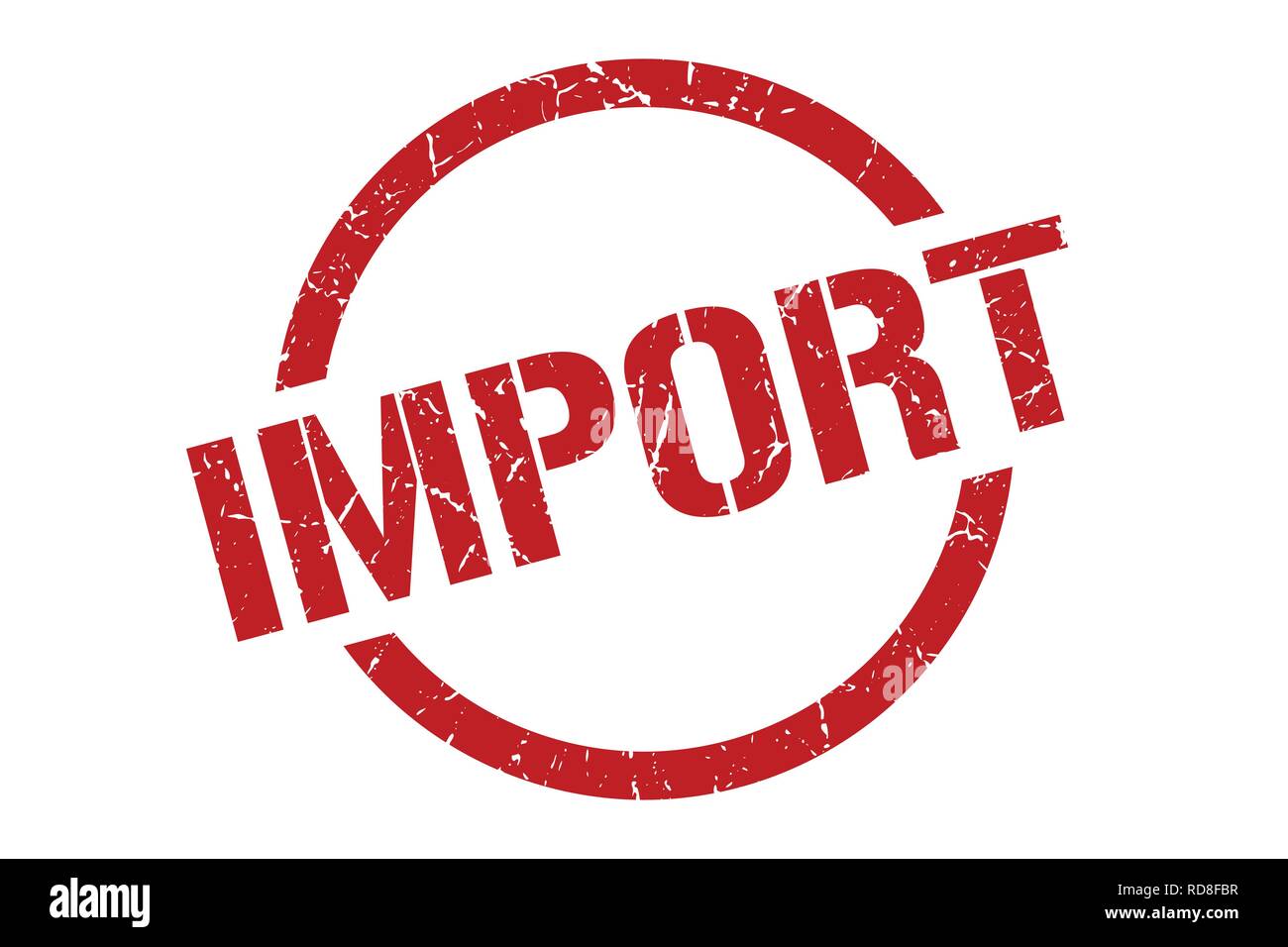 import red round stamp Stock Vector Image & Art - Alamy