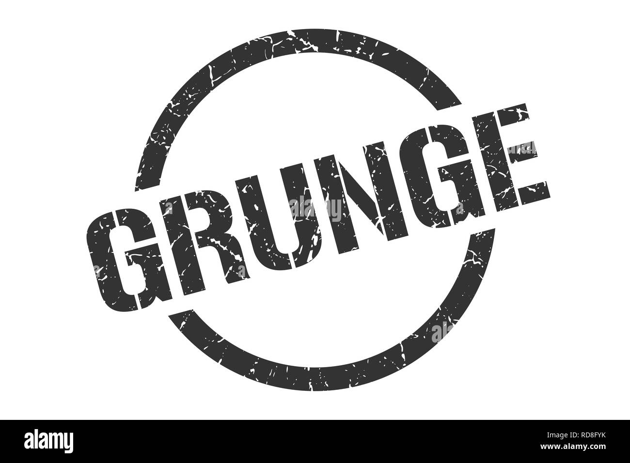 Grunge Black Round Stamp Stock Vector Image And Art Alamy