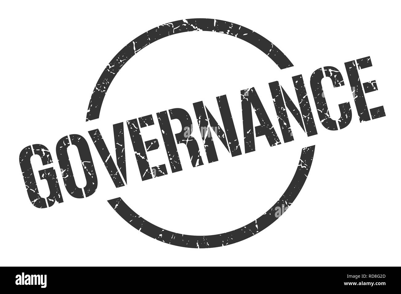 governance black round stamp Stock Vector Image & Art - Alamy