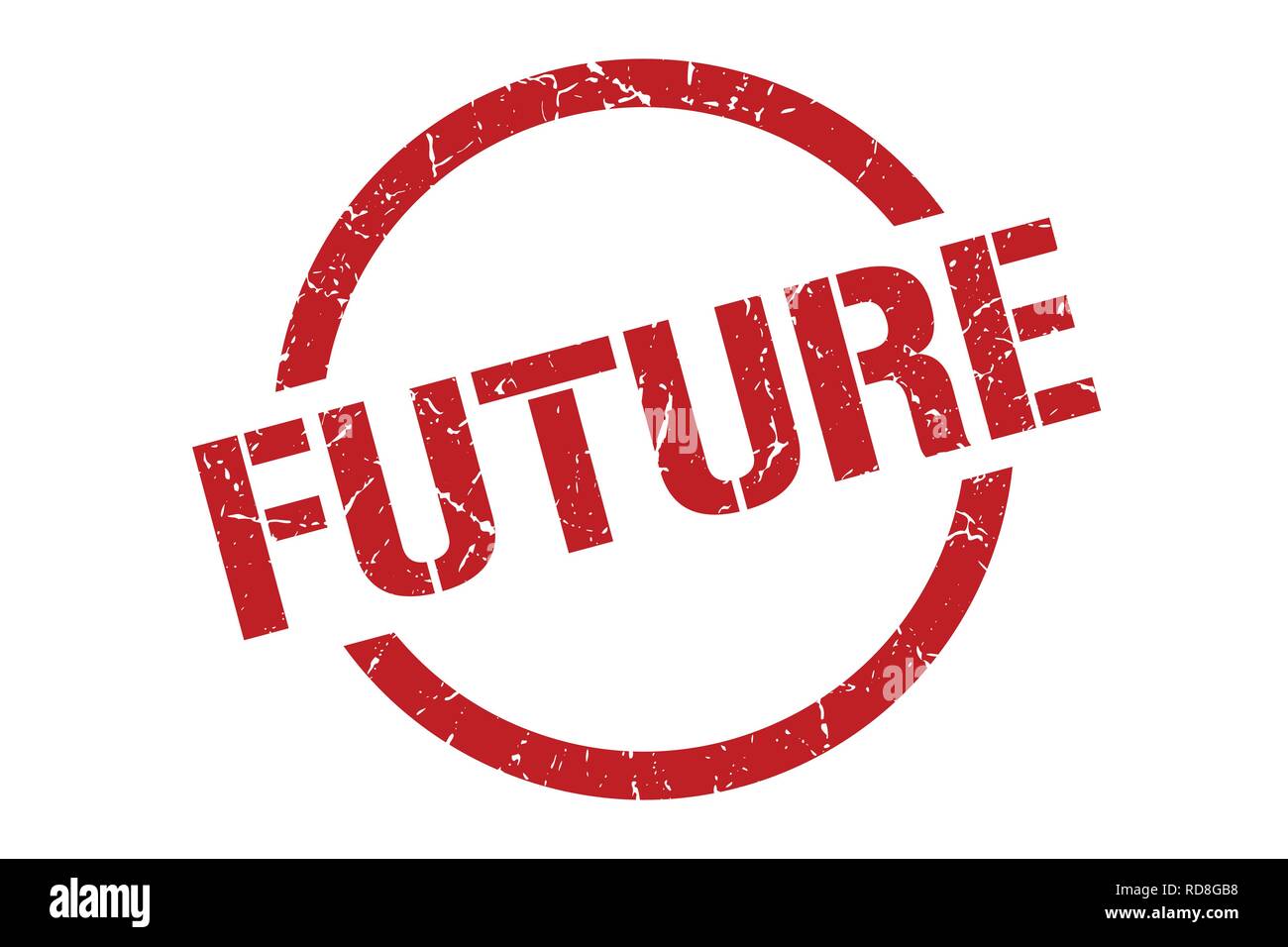 future red round stamp Stock Vector Image & Art - Alamy