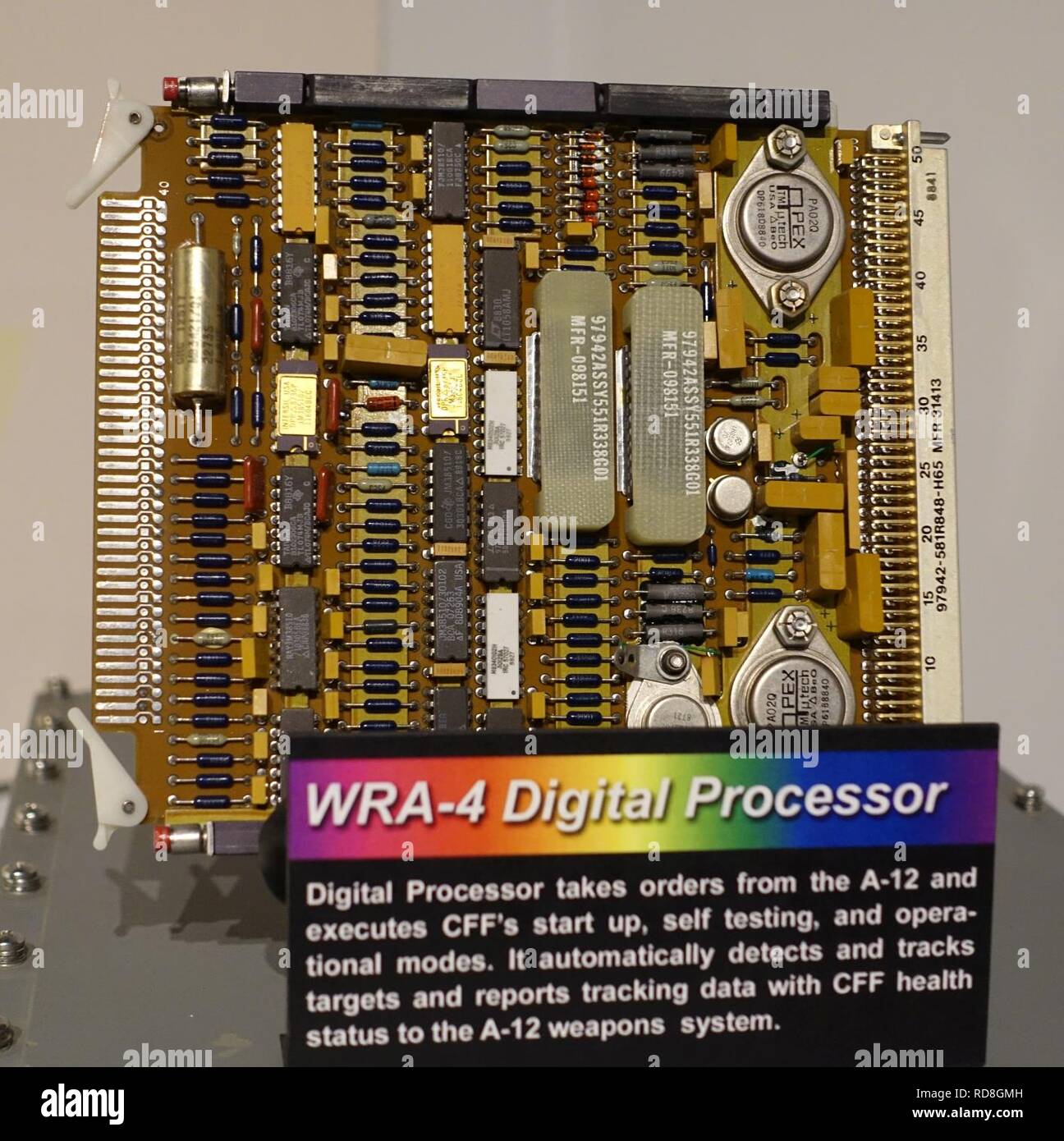 AN-AAR-53 Combined Function FLIR-IRST (CFF), view 5 Stock Photo - Alamy