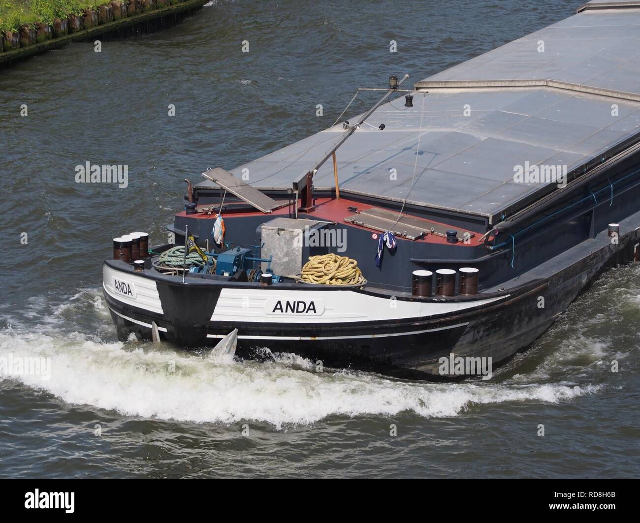 Anda (ship, 1959) - ENI 02314589, Amsterdam-Rijnkanaal pic4 Stock Photo ...