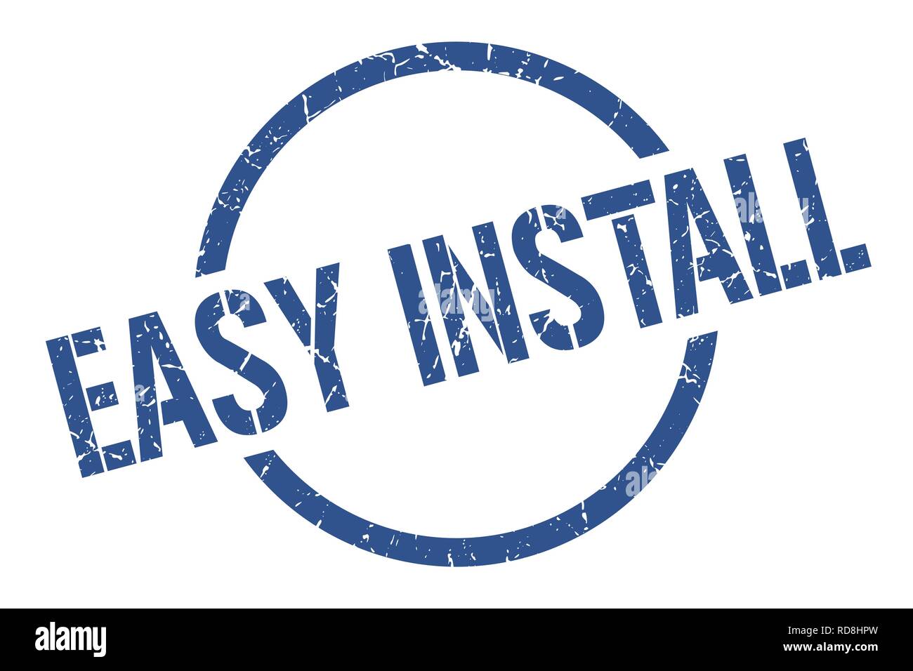 Easy install rubber stamp hi-res stock photography and images - Alamy
