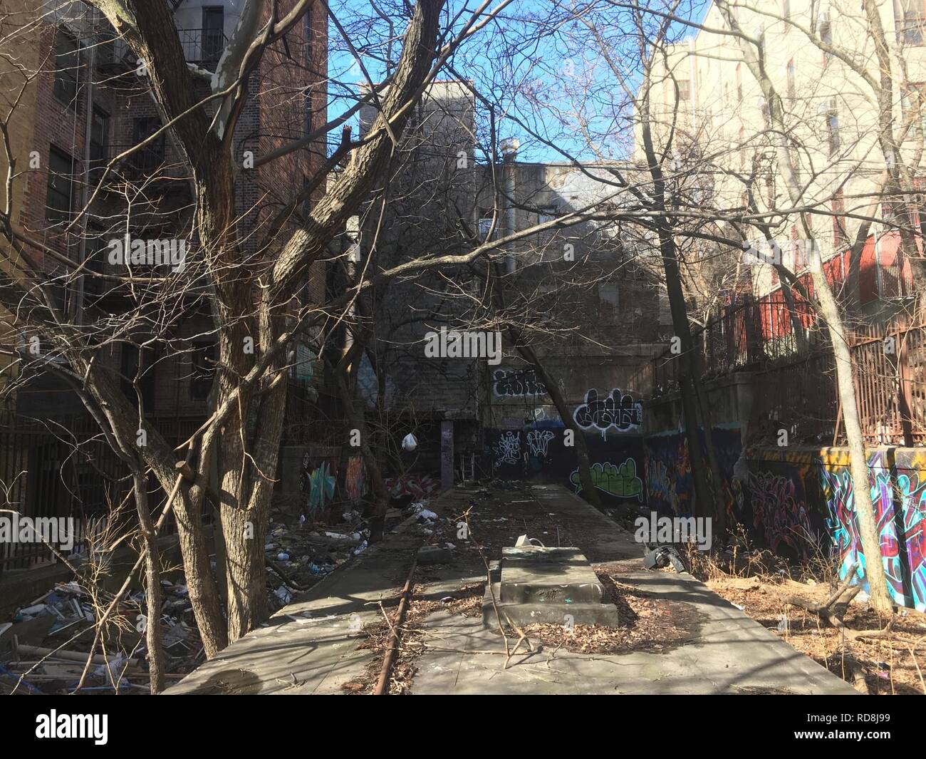 Anderson-Jerome Avenues station in February Stock Photo - Alamy