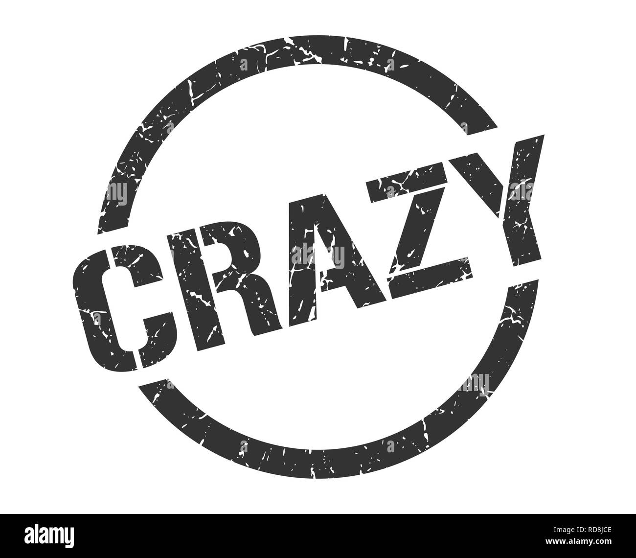 Crazy round grunge black hi-res stock photography and images - Alamy