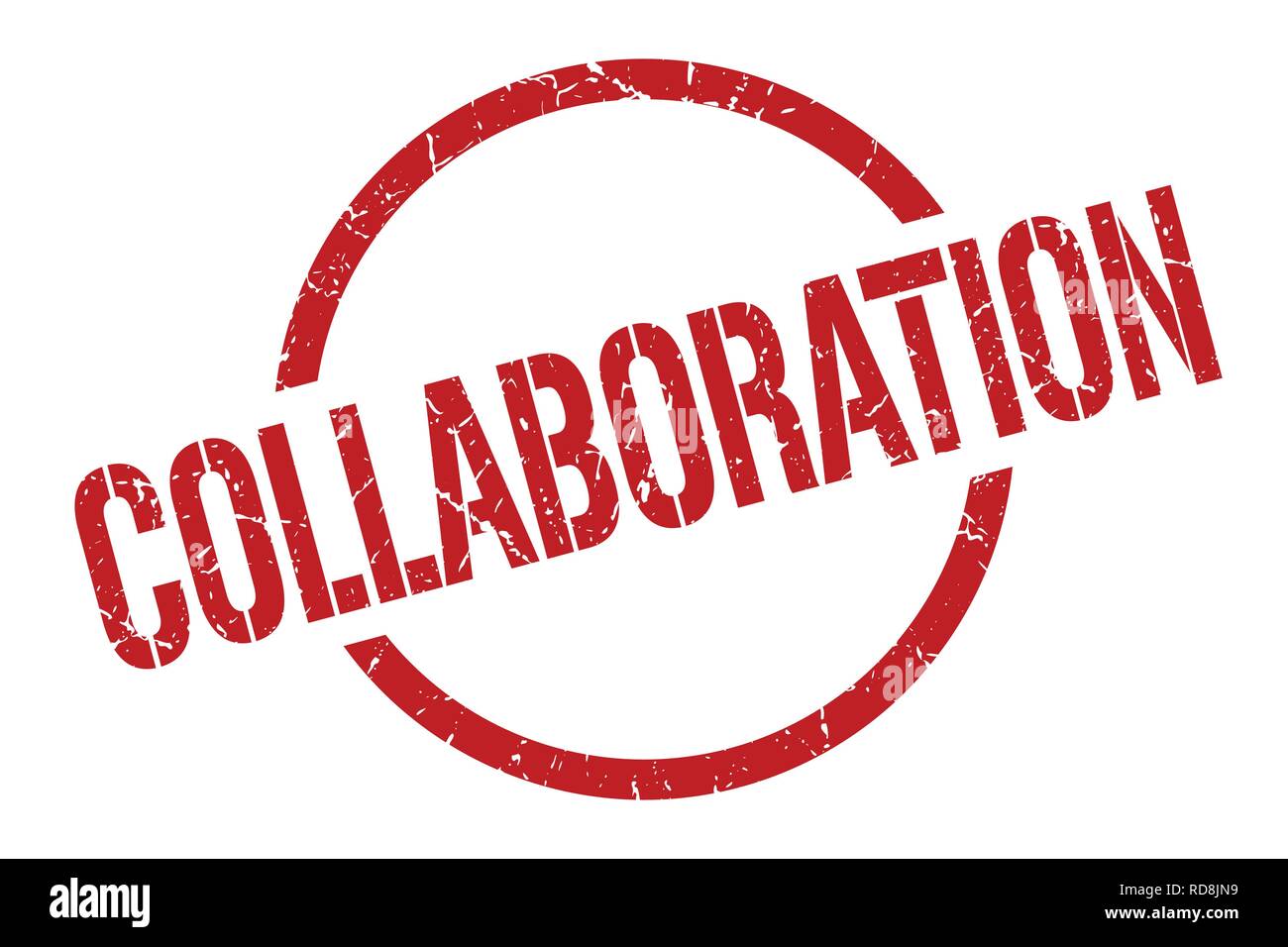 Collaboration Stamp Sign Seal Stock Photos & Collaboration Stamp Sign ...