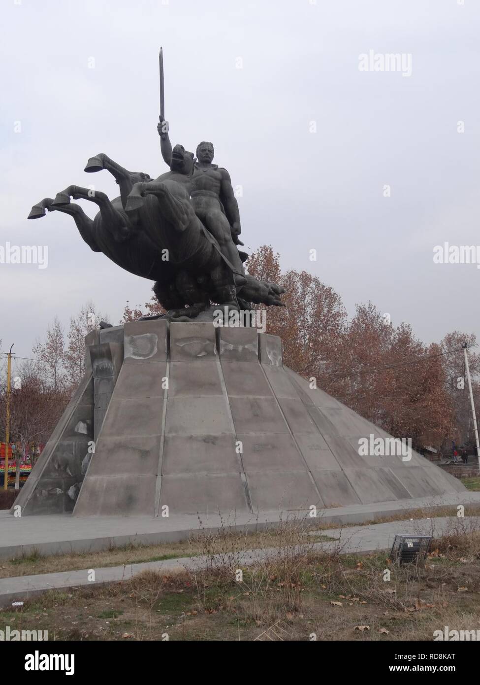 Andranik statue, Yerevan Stock Photo - Alamy