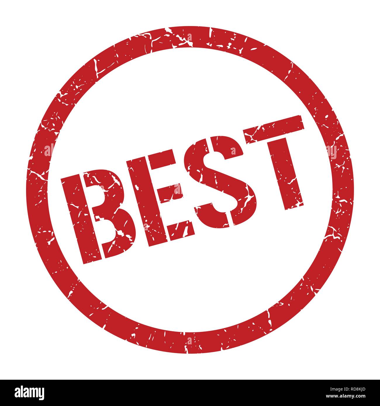 best red round stamp Stock Vector Image & Art - Alamy