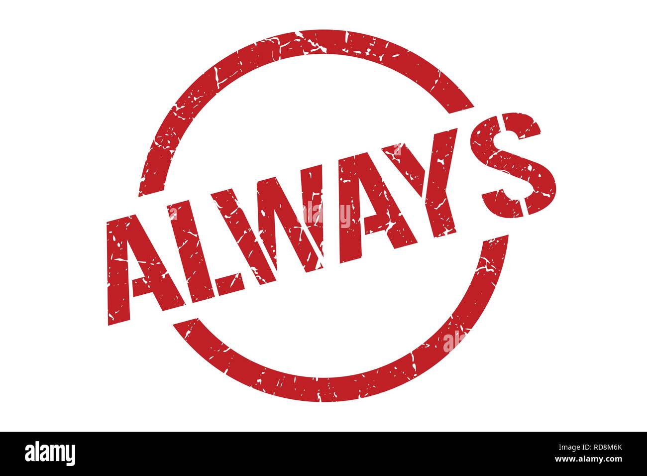 always red round stamp Stock Vector Image & Art - Alamy