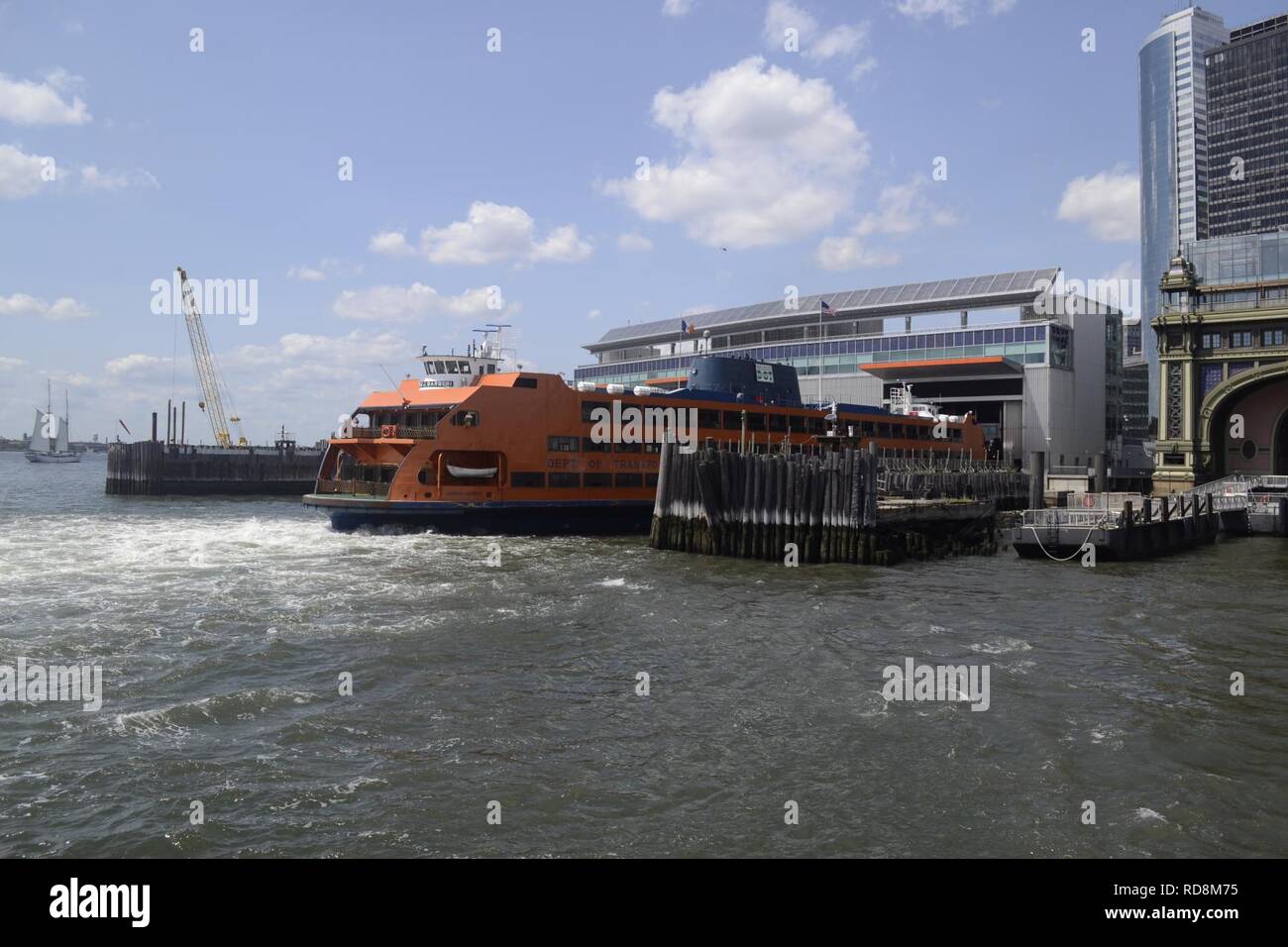Andrew J. Barberi at Staten Island Ferry Whitehall Terminal Stock Photo ...