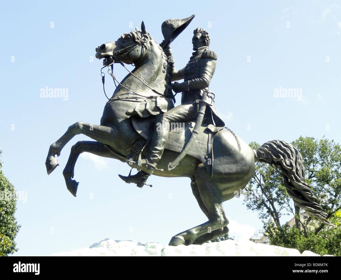 Andrew Jackson sculpture (Lafayette Square Stock Photo - Alamy Andrew Jackson sculpture (Lafayette Square Stock Photo - Alamy