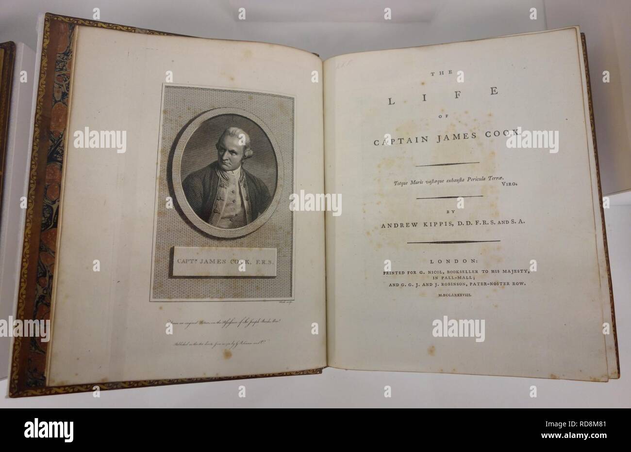 Andrew Kippis 1725-1795, The life of Captain James Cook, London ...