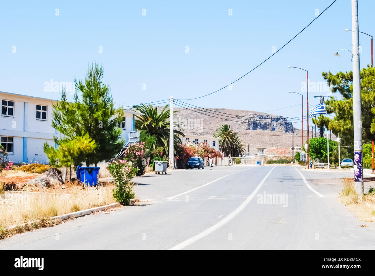 Abandoned US Air Force Base, Crete Island, Greece - June 10, 2015 ...
