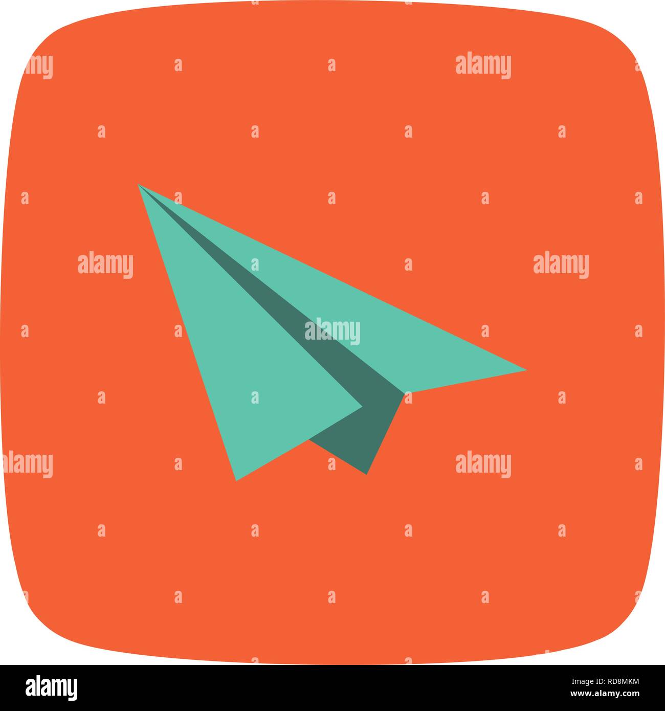 Vector Paper Plane Icon Stock Vector Image & Art - Alamy