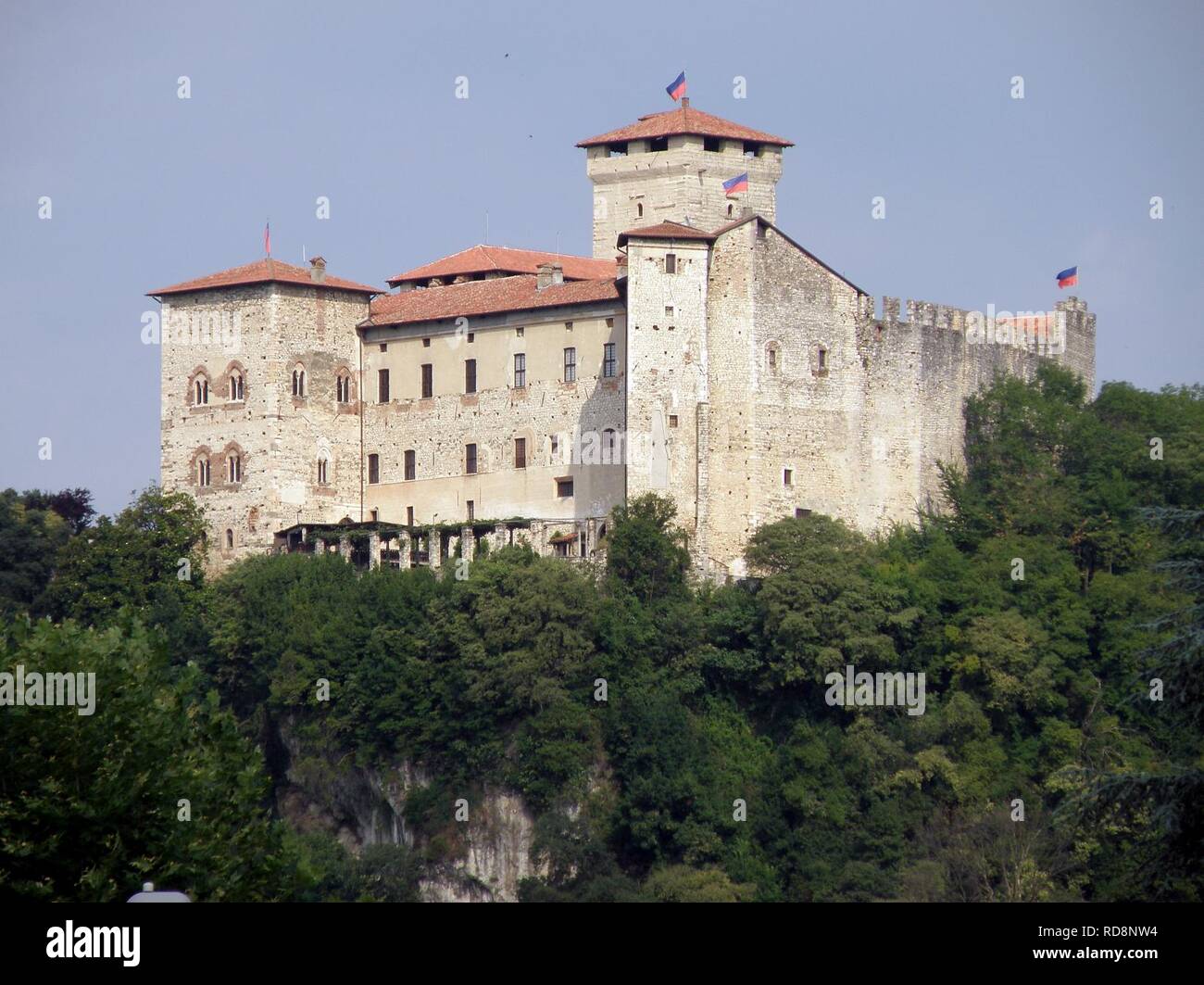 Angera Rocca 2 Stock Photo - Alamy