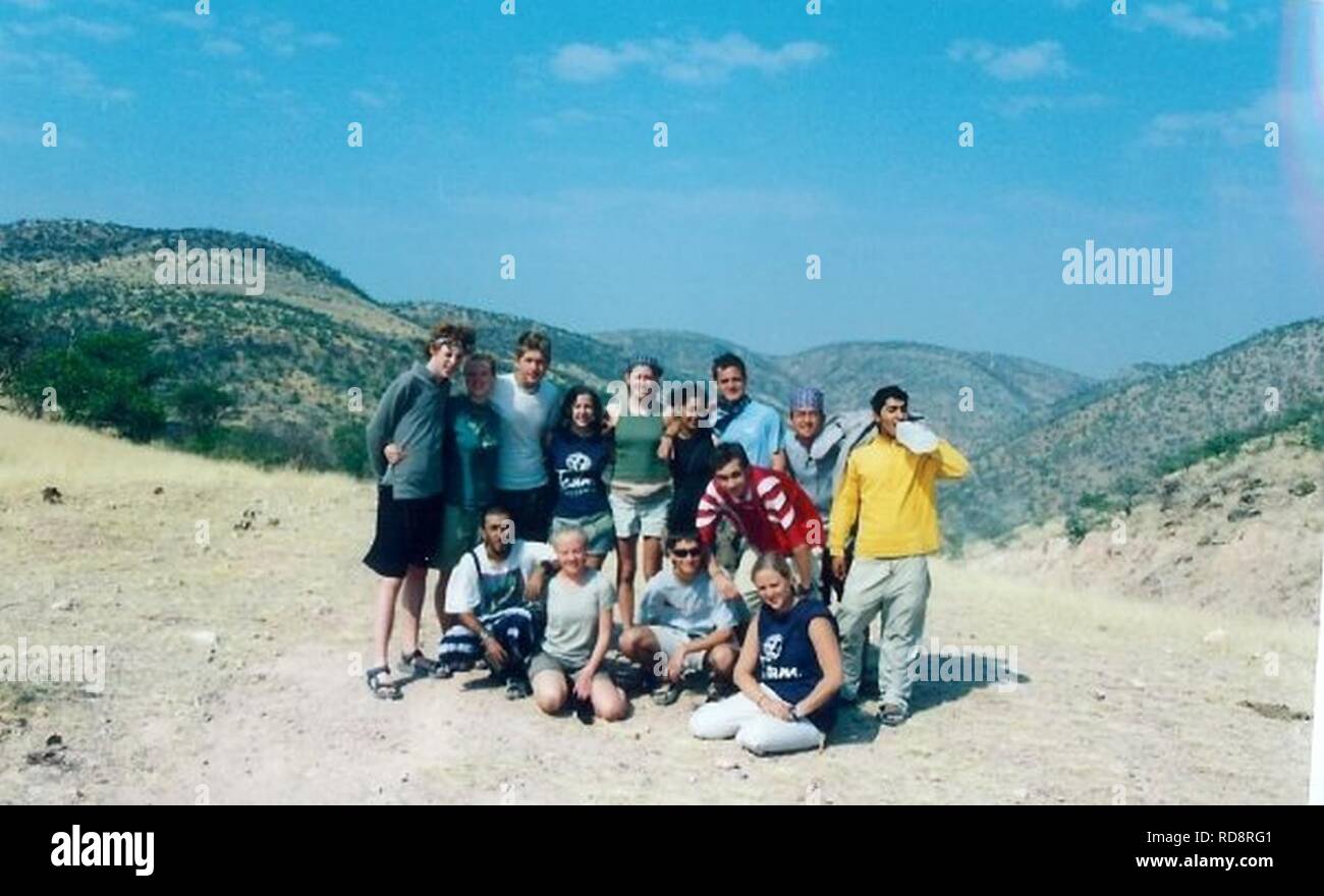 Ankit Love with the rest of his Nambia World Challenge Group from ACS ...