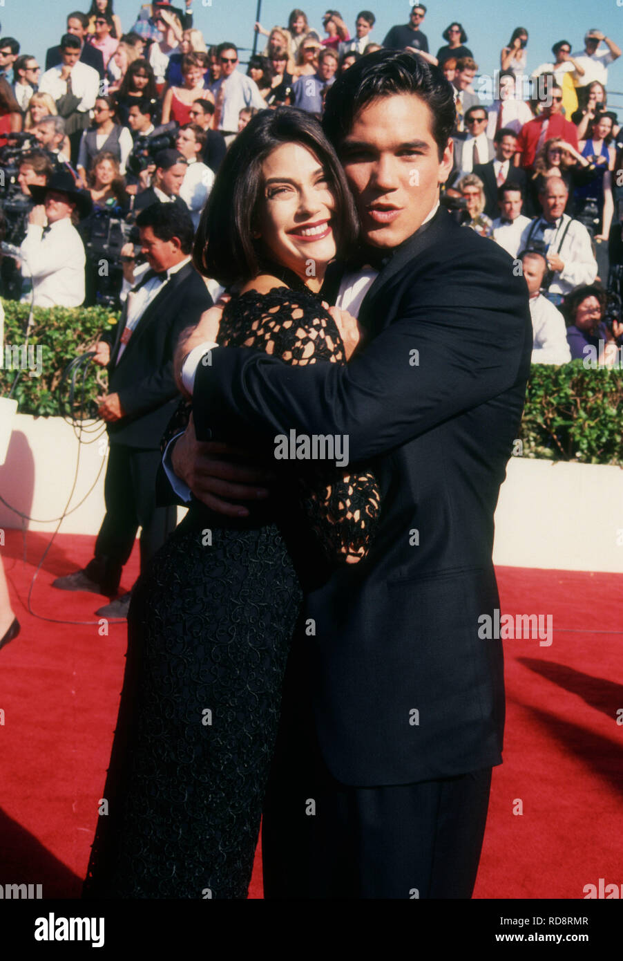 PASADENA, CA - SEPTEMBER 19: Actress Teri Hatcher and actor Dean Cain ...