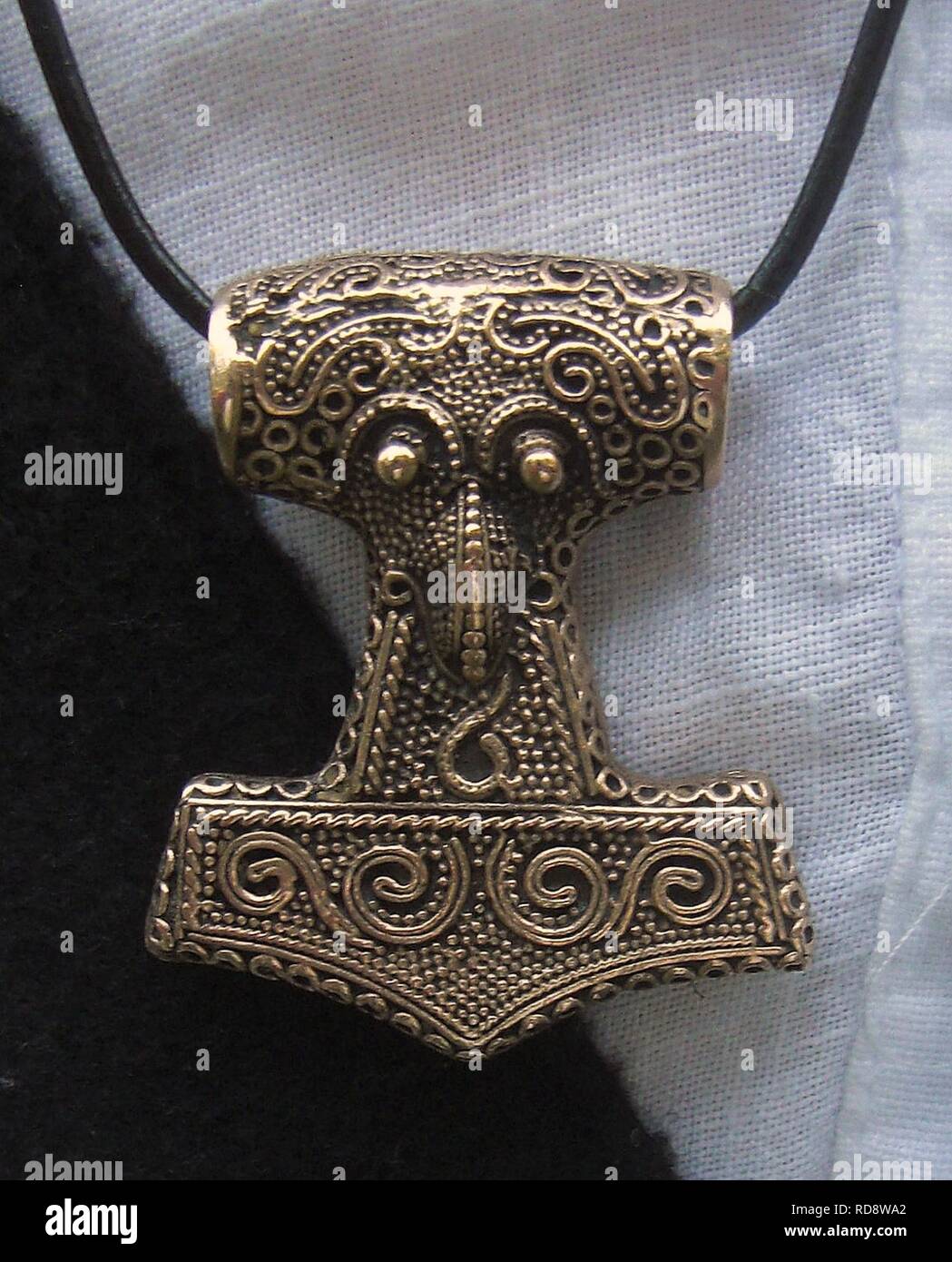 Thors hammer amulet hi-res stock photography and images - Alamy