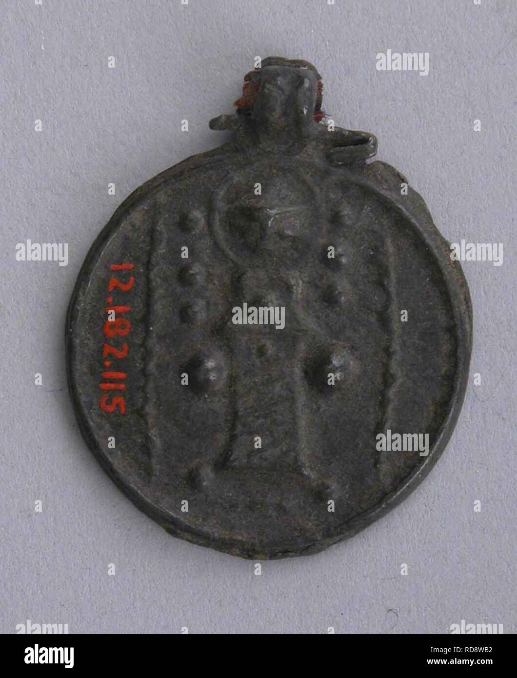Amulet with a Military Saint Stock Photo - Alamy