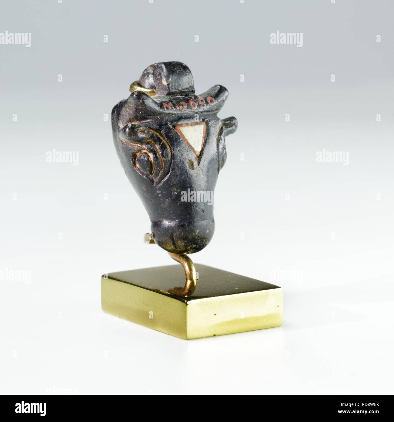 Amulet, Head of an Apis Bull Stock Photo - Alamy