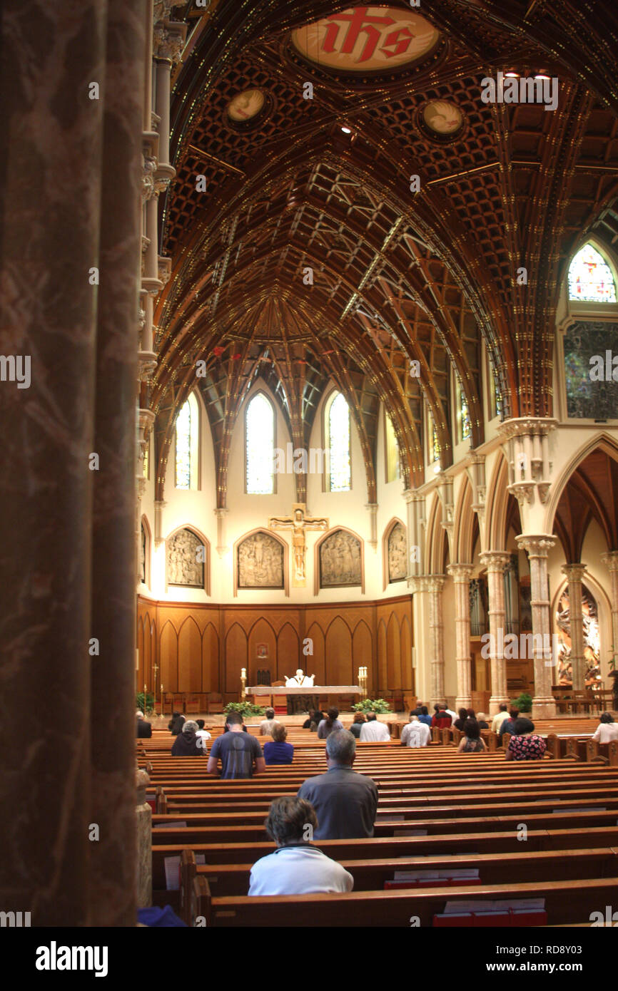 Catholic church of the holy name of jesus hi-res stock photography and ...