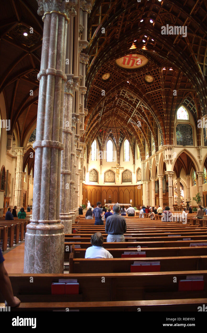 Catholic Church Of The Holy Name Of Jesus High Resolution Stock ...