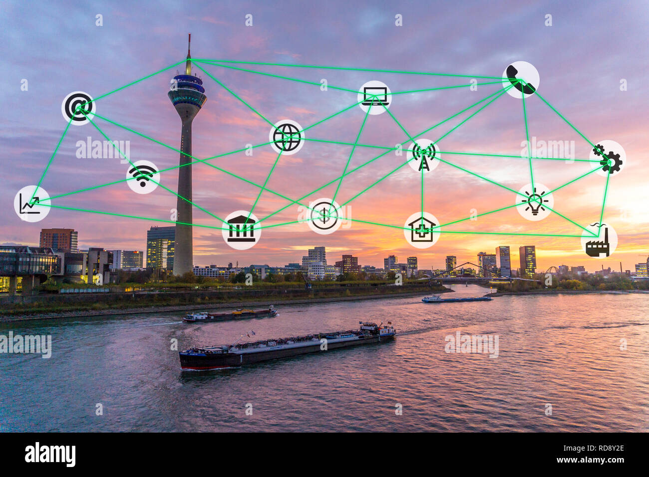 Symbolic picture, Critical infrastructures, which are institutions that ...