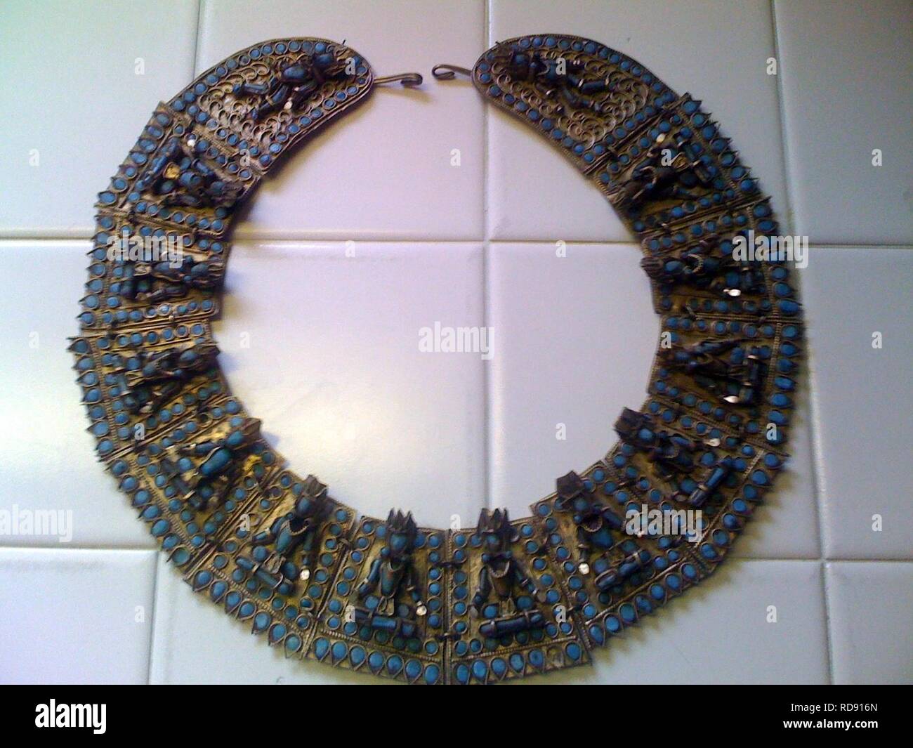 Ancient Necklace Turquoise Stock Photo - Alamy