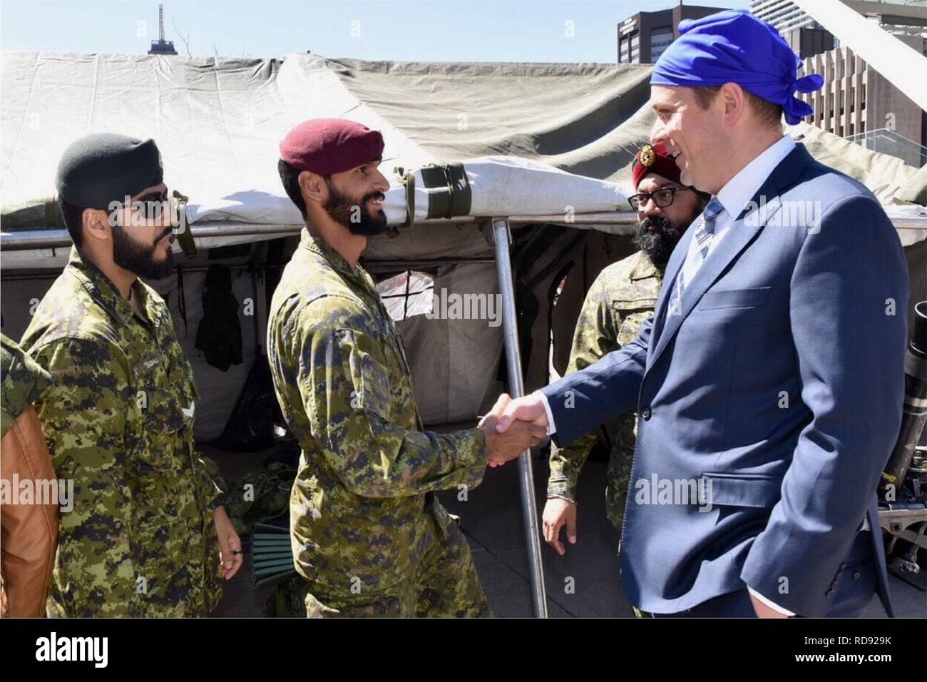 Andrew Scheer celebrating Khalsa Day in Toronto - 2018 (41088179524 ...