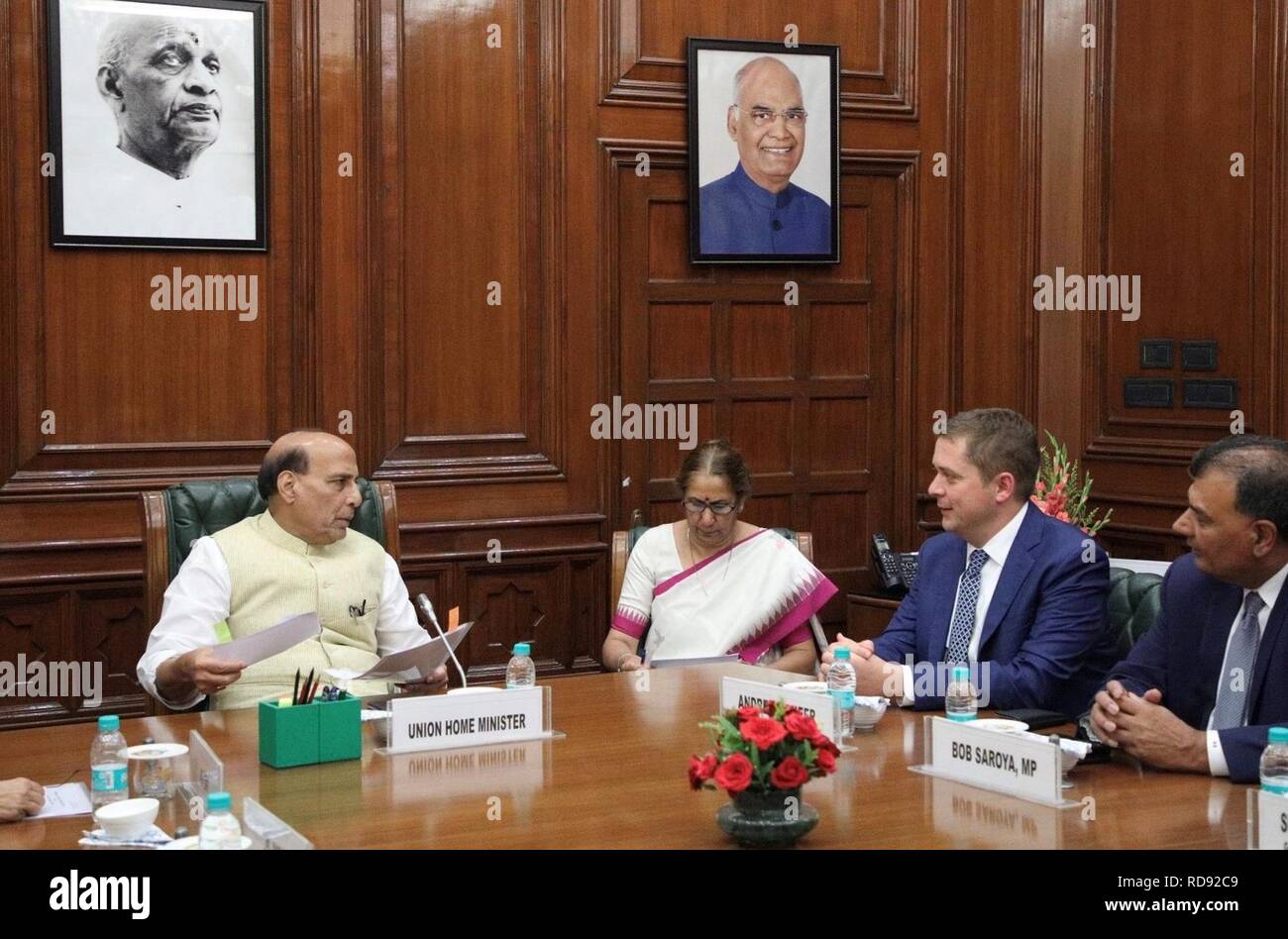 Andrew Scheer in India - October 2018 (31343701028 Stock Photo - Alamy