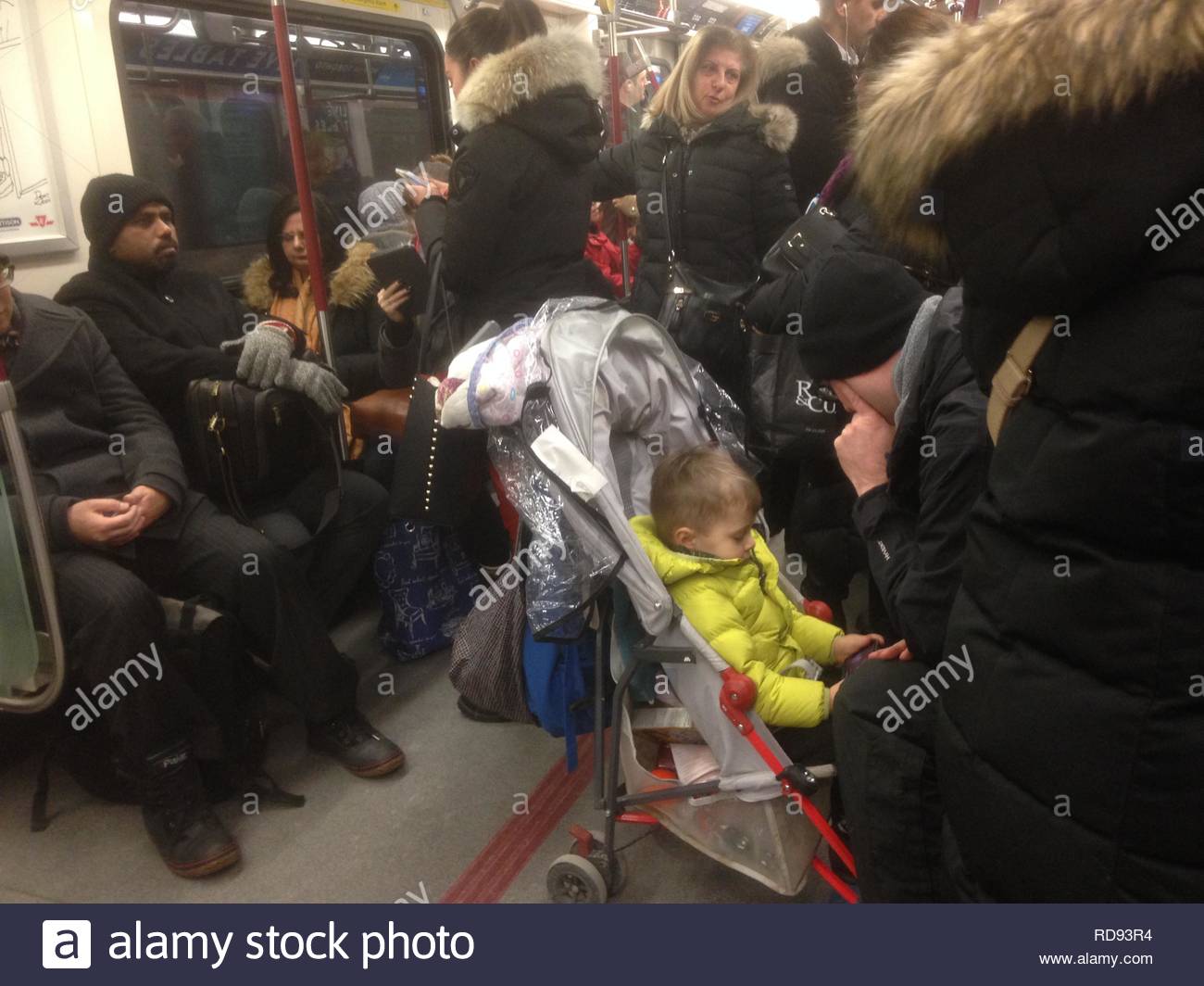 Over Crowded Subway Train High Resolution Stock Photography and Images ...