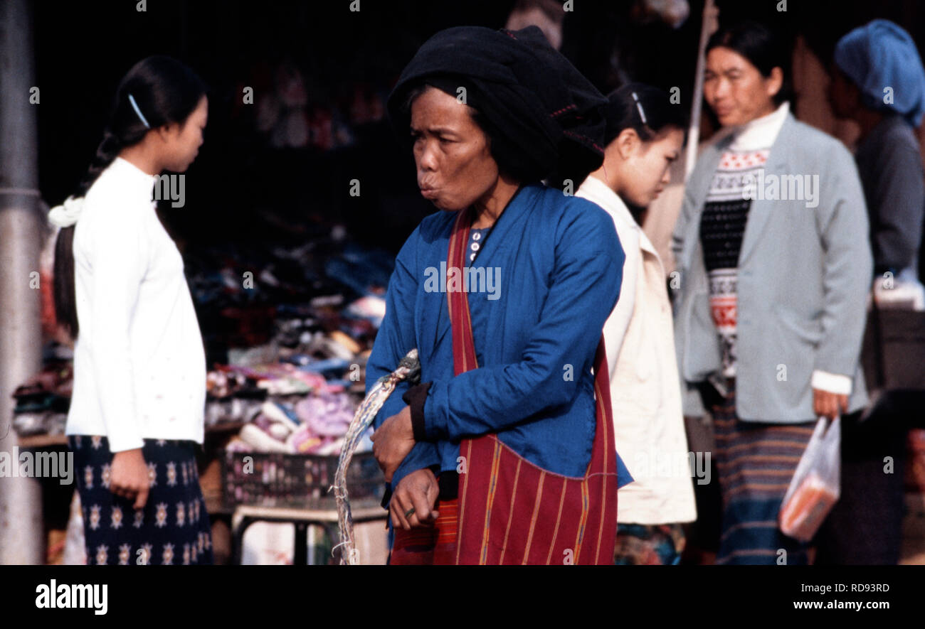 Native burmese language of the tribe hi-res stock photography and ...