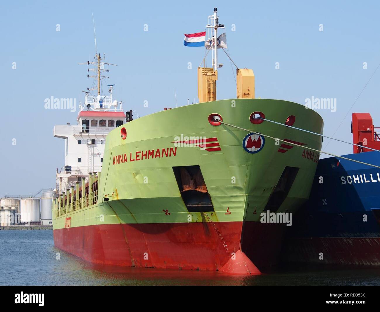 ANNA LEHMANN, IMO 9225562 in the Minervahaven, photo 2 Stock Photo - Alamy