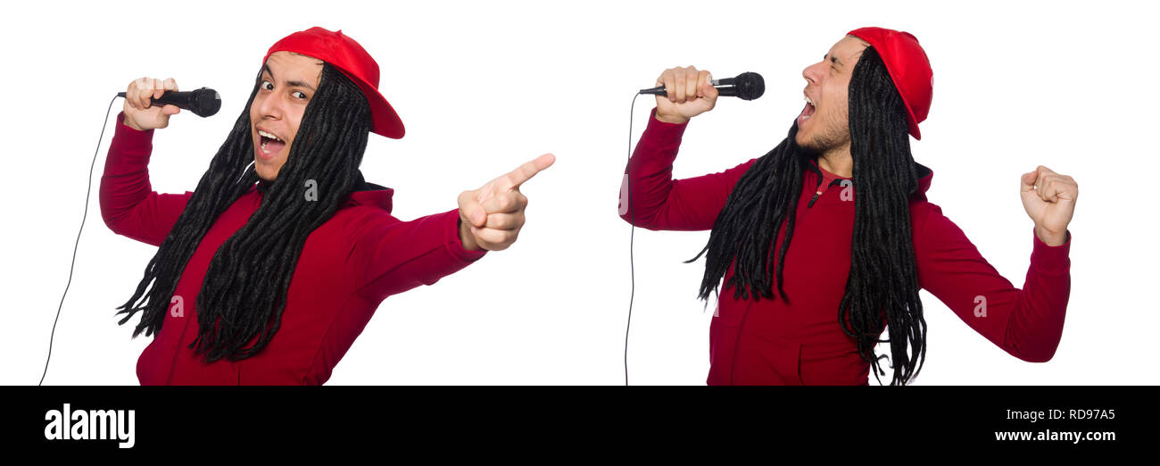 Rapper freestyle microphone hi-res stock photography and images - Alamy