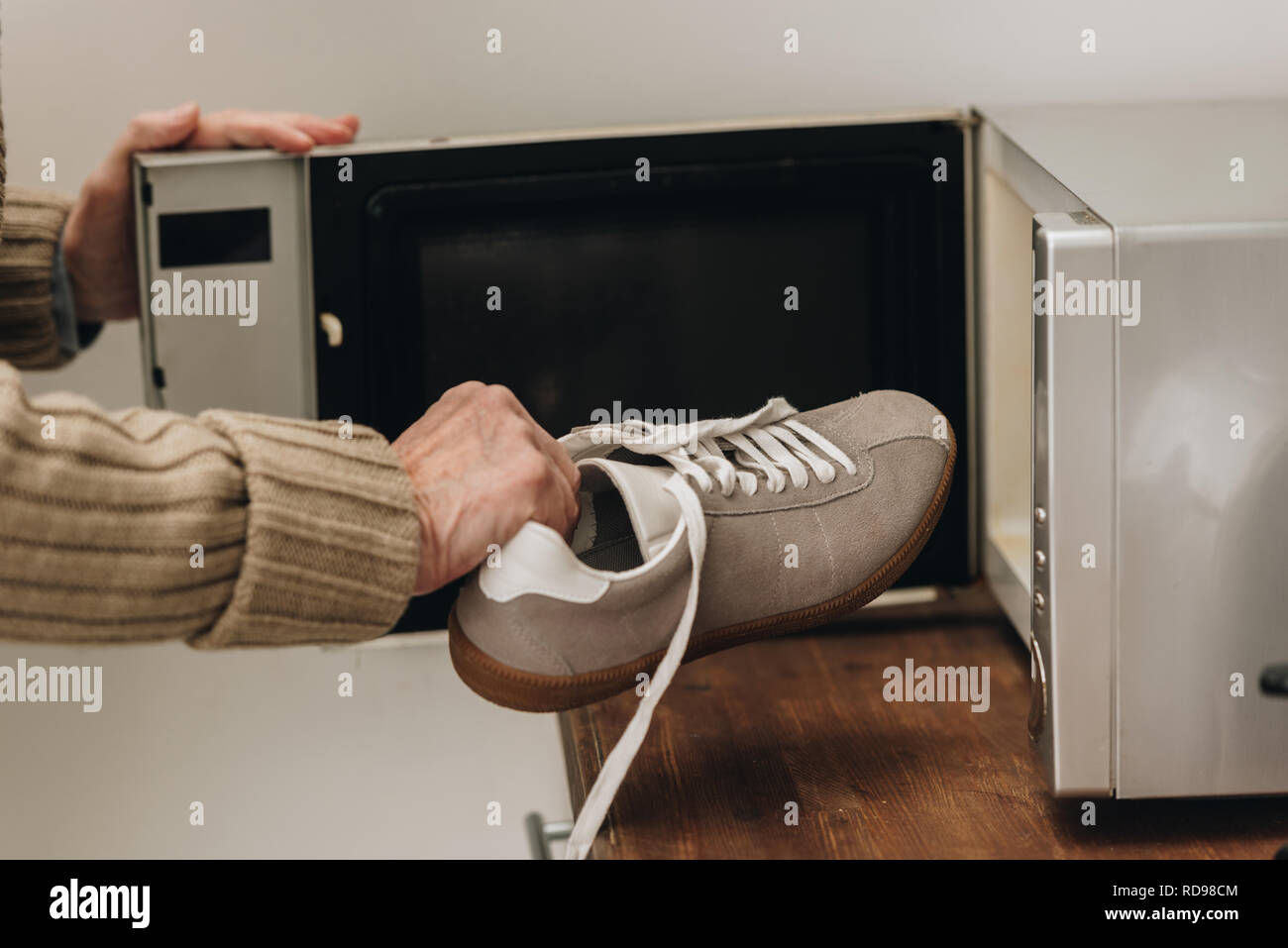 Shoe inside hi-res stock photography and images - Alamy