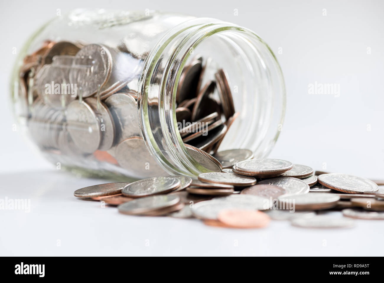 Money jar hi-res stock photography and images - Alamy