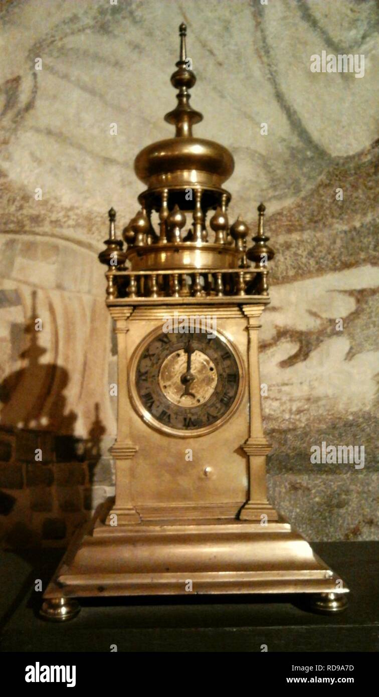 Anonymous Turret clock 01 Stock Photo - Alamy